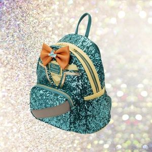 Loungefly | Bags | Loungefly Princess Merida Sequin Mini Backpack And ...